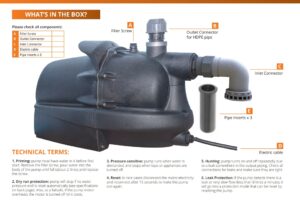 HydroForce Series 4 Pump - Rainwater Harvesting