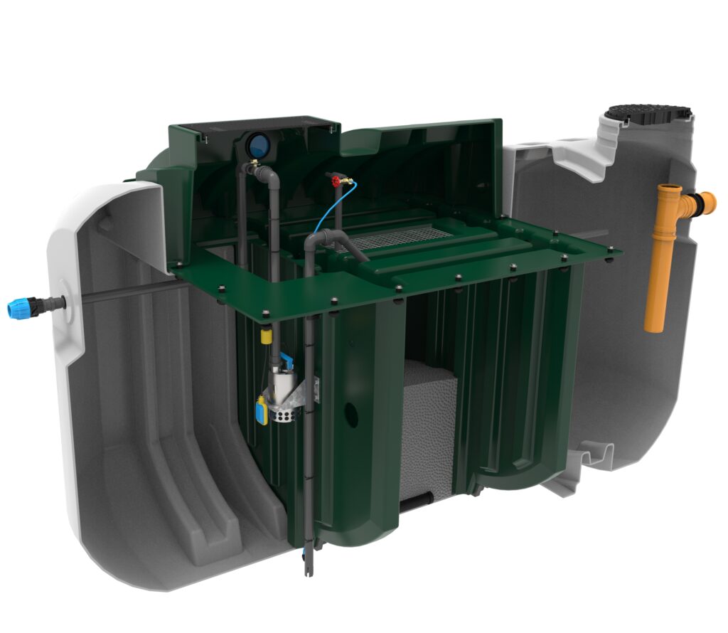 HydroClear 12 Sewage Treatment Plant - Rainwater Harvesting